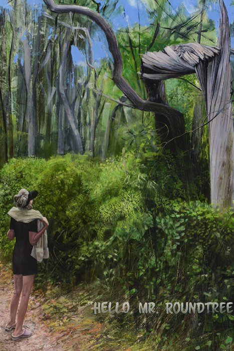 Jon R. Friedman | Paintings 2020- Present | 2413dtl-1 %22Hello, Mr ...